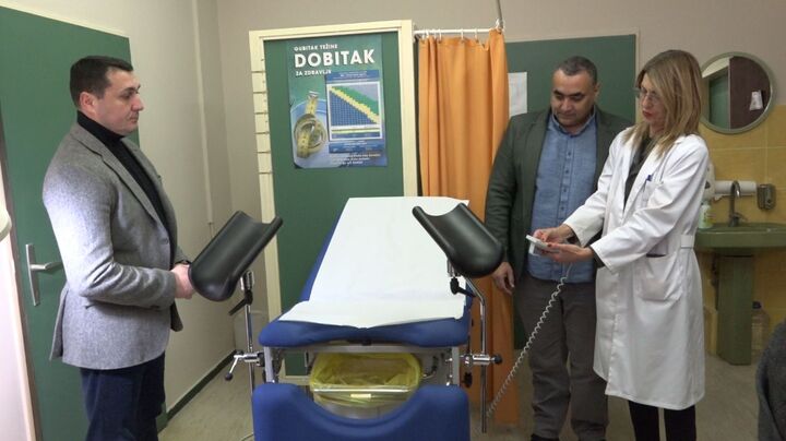 Nova oprema za Dispanzer za žene (Foto+Video) - Sremska Televizija